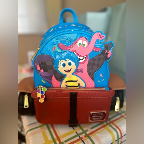 Loungefly | Bags | Loungefly Pixar Inside Out Bing Bong Wagonmini ...